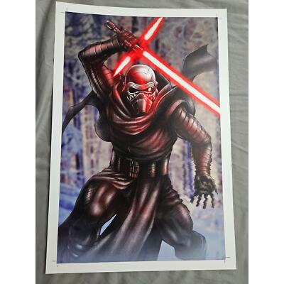 Star Wars - Kylo Ren - 11 x 17 Art Print | eBay