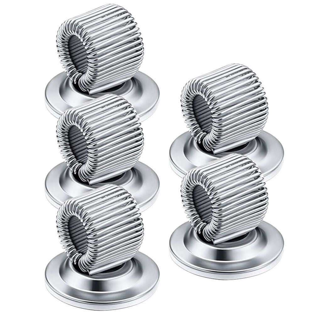 5 Pcs Metal Pen Holder Stylus Compact Springs Round Bottom Fountain | eBay