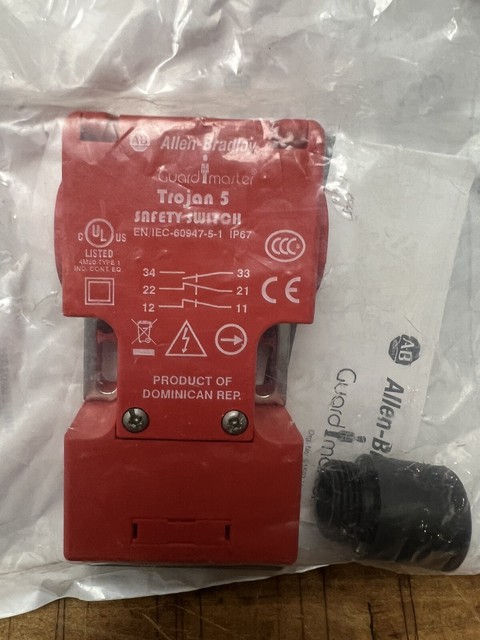 Allen Bradley 440k-t11202 Guardmaster Trojan 5 Safety Switch 440KT11202 ...