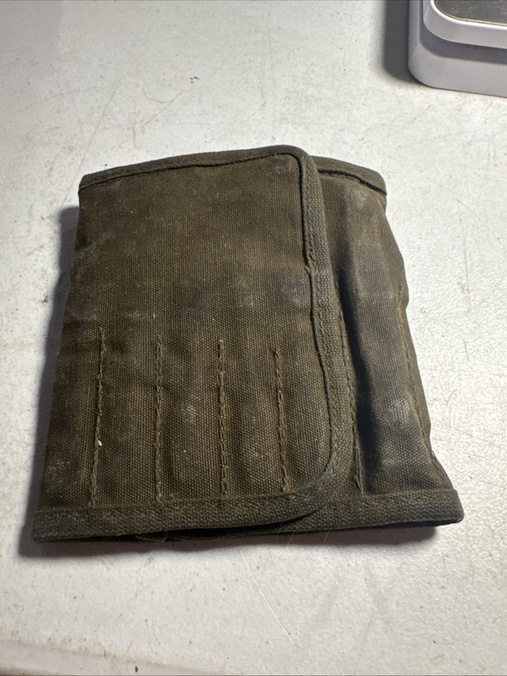 Vintage US Military American KAL Meteor ignition wrench set canvas tool ...