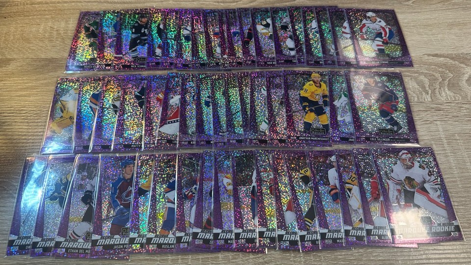 2024-25 O-PEE-CHEE OPC PLATINUM HOCKEY VIOLET PIXELS /299 CARDS-PICK ...