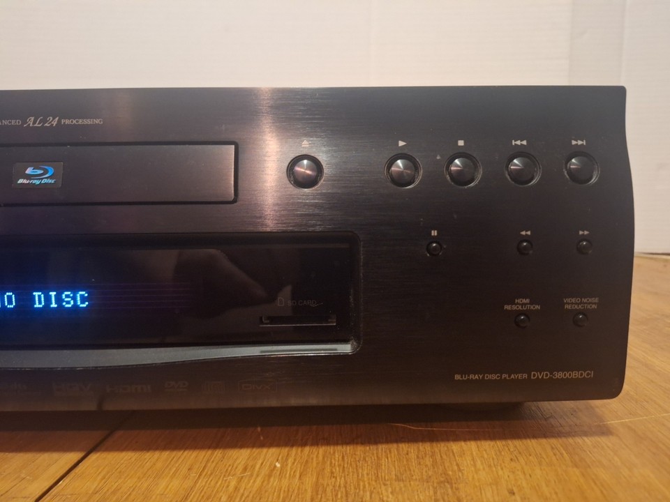 DENON Blu-Ray Disc & DVD Player DVD-3800BDCI No Remote Burr Brown PCM ...