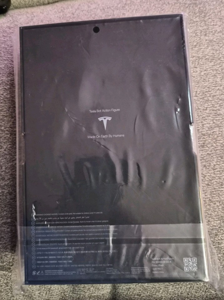 Tesla Bot Action Figure NEW Sealed in Box Humanoid Robot Original | eBay