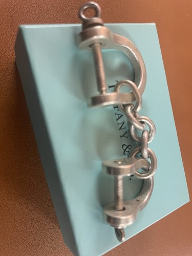 Tiffany & Co. 925 Sterling Silver Double Shackle | eBay