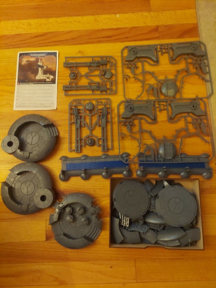 Warhammer 40k Tau Tidewall Shieldline Droneport Gunrig Warhammer 40,000 ...