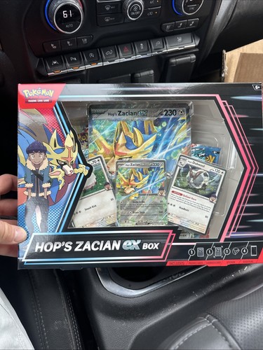Pokemon TCG Hop's Zacian ex Box Sealed New | eBay