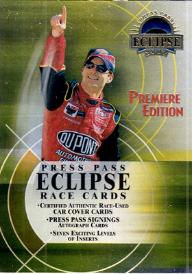 2002 Press Pass Eclipse Solar Eclipse #S50 Jeff Gordon HOF | eBay