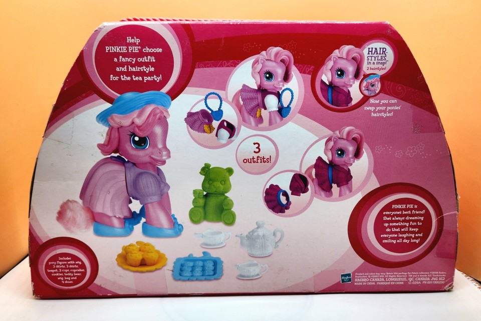 2008 My Little Pony Dress Up - Tea Party With Pinkie Pie Rare New | eBay