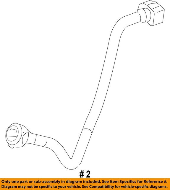 Ford OEM 9 T 1 Z 7890 B Transmission Oil Cooler Inlet Tube for sale ...