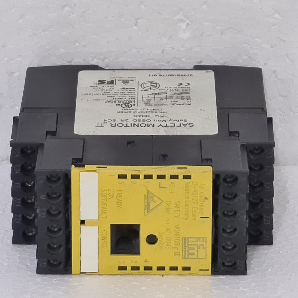 Moniteur de sécurité IFM AC004S AS-Interface, moniteur de sécurité OSSD ...