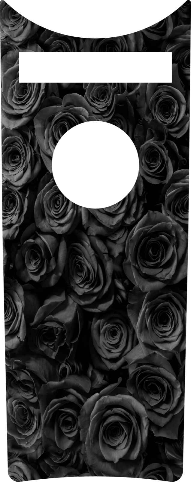 Black Roses Dash Insert. Fits 2008-2023+ Harley Road King Dash. USA ...