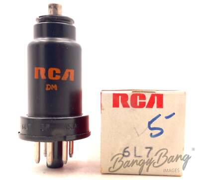 RCA 6L7/VT-87/CV1951 Pentagrid Mixer Audio Vacuum Tube Valve- Bangybang ...