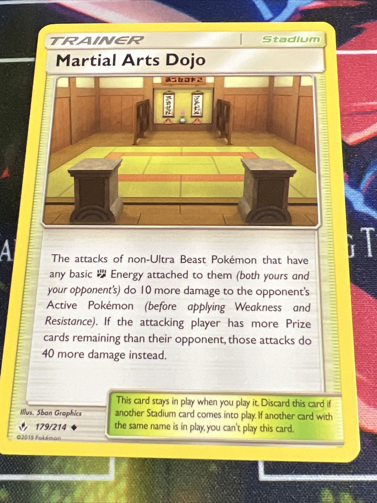Pokémon TCG Martial Arts Dojo Unbroken Bonds 179/214 Regular Uncommon ...