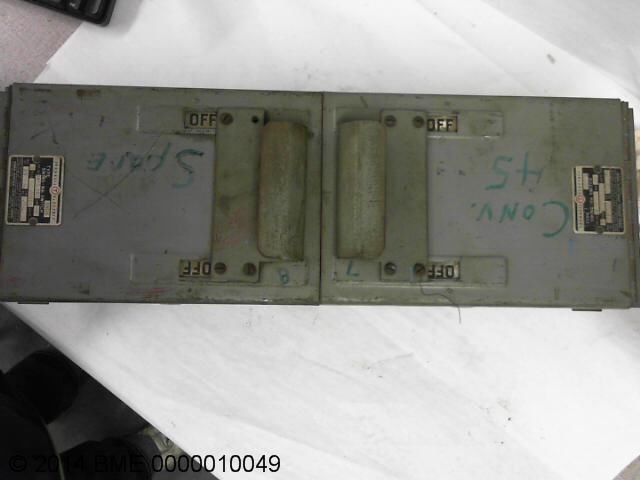 Trumbull Electric Swd5362 Fusible Panel Switch 600Ac, 60Amp, 3 Pole, 7 ...