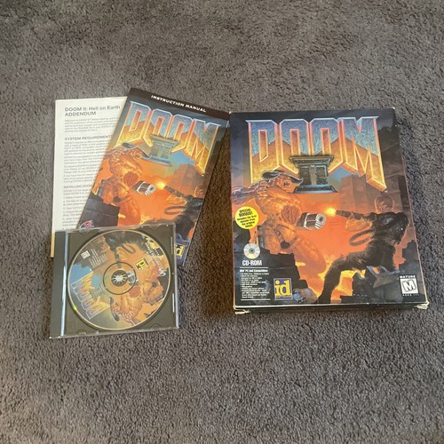 Doom II Big Box Edition PC Game CD-ROM (1994) CD, Manual, and Box | eBay