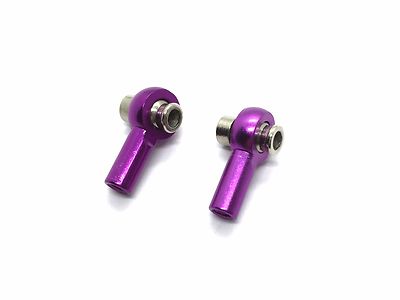 1Set Left/Right Heim Joints Metal Ball Cup Push Rod M3x3/4" Purple for ...