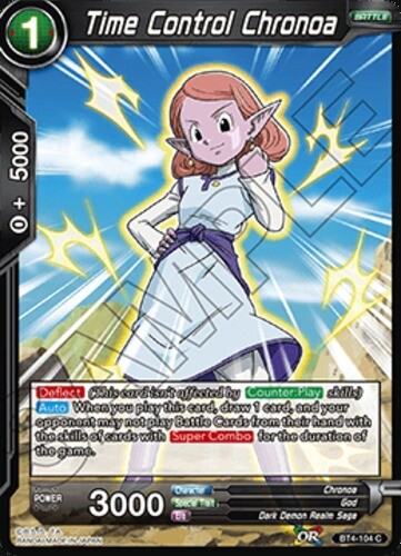 Light Play DBS:M Time Control Chronoa - BT4-104 - C Colossal Warfare ...