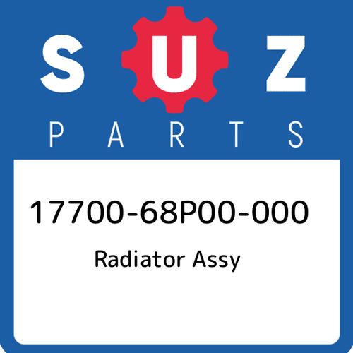 17700-68P00-000 Suzuki Radiator assy 1770068P00000, New Genuine OEM ...
