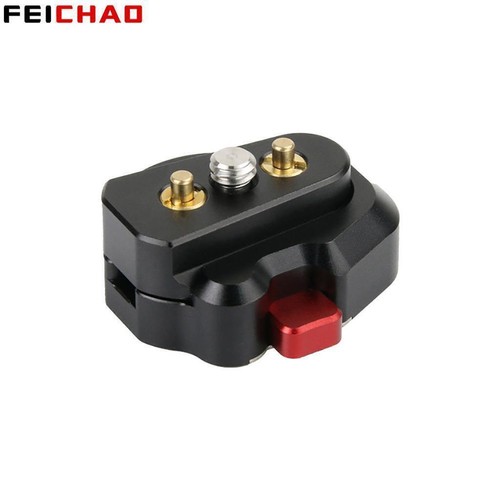 Mini V Mount Plate Fast Lock ARRI Locating Pin for DSLR Camera Cage Rig ...