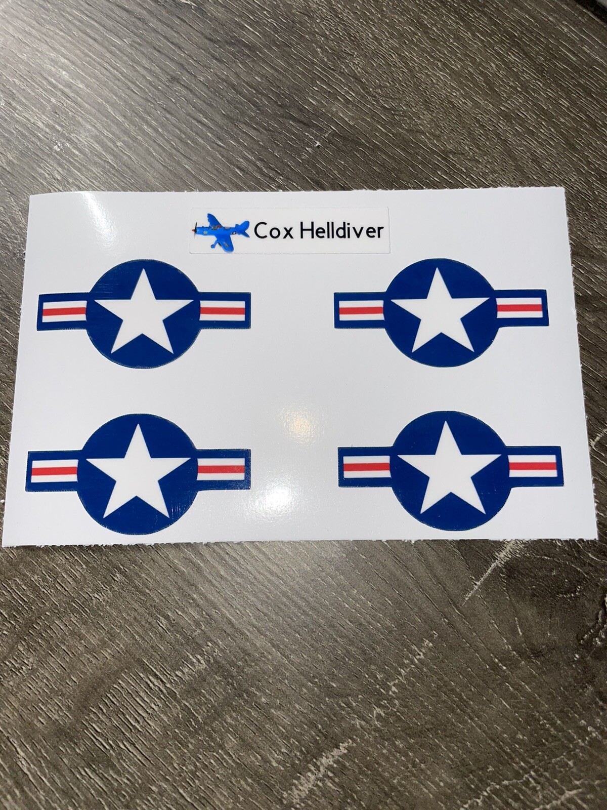 Cox Helldiver SB2C Fuel-proof Reproduction Stickers | eBay