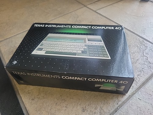 Rare Vintage Texas Instruments COMPACT COMPUTER 40 CC-40 CC40 | eBay