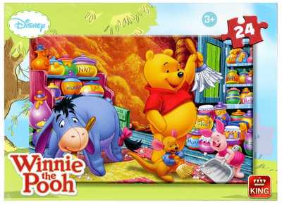 24 Piece Disney Jigsaw Puzzle Winnie The Pooh & Friends Spring Cleaning ...