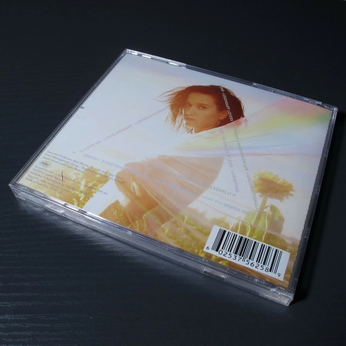 Katy Perry Prism Back Cover