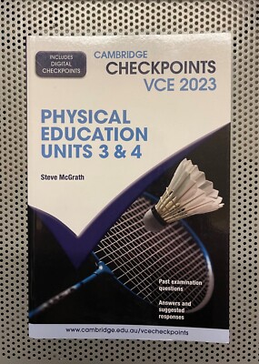 Cambridge Checkpoints VCE Physical Education Units 3 & 4 2023 | eBay ...