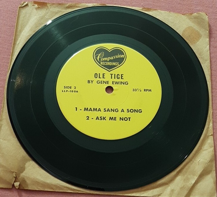 Gene Ewing 7" 33 1/3 Ole Tige Compassion LLP-1006 vg++ | eBay