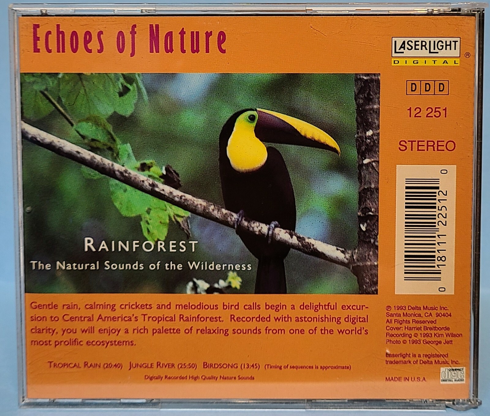 Echoes of Nature: Rainforest by Echoes Of Nature (CD, Sep-1993 ...