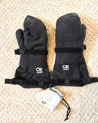 Outdoor Research Pro, Mod Mitts. Shells, Style 71560, Size L, Black | eBay