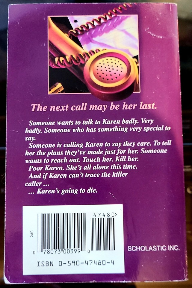 Call Waiting by R. L. Stine (1994, Trade Paperback) VG 9780590474801| eBay