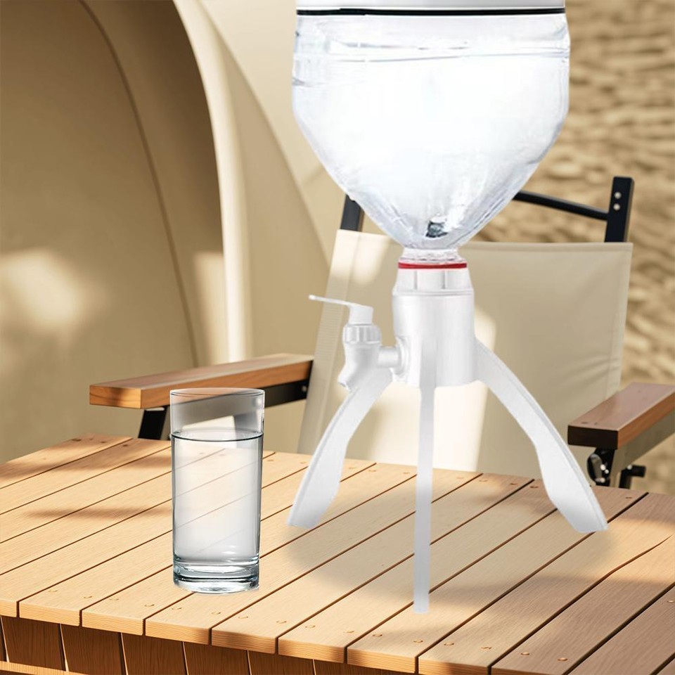 /Mineral Water Triangle Stand Easy Water Dispenser Inverted Stand | eBay