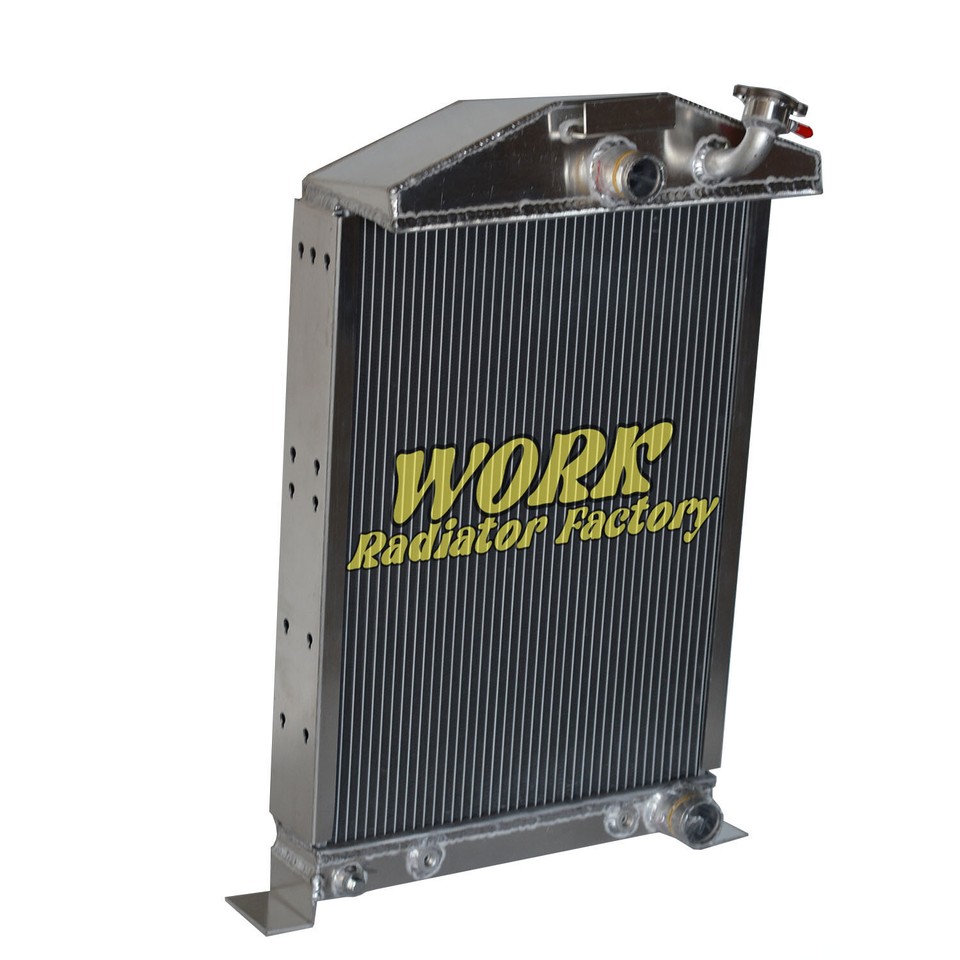 Full Aluminum Radiator fits for 1933 1934 Ford Cars Chevy V8 Conversion ...
