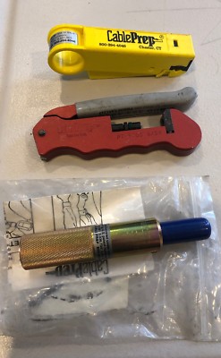 Cable Prep CPT-6590 & Pt-5000 6/59 Carpet Cutter Tool Lot Used | eBay