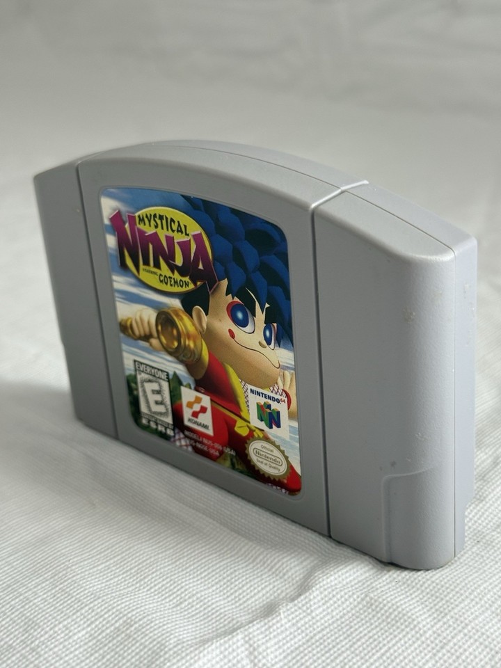 Mystical Ninja Starring Goemon (Nintendo 64 N64) Authentic Cartridge ...