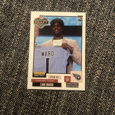 CAM WARD 2025 Panini Instant DRAFT NIGHT Rookie Pick #1 #NFLDN-1 Titans ...