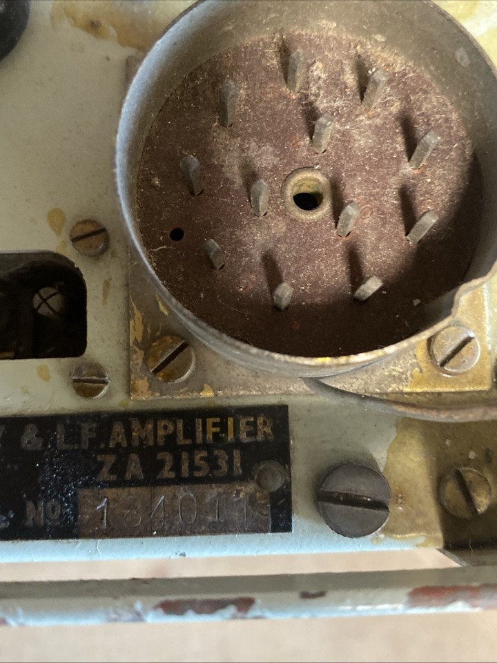 Wireless Set No.38 Power Supply & L.F Amplifier Unit No.1 ZA21531 ...