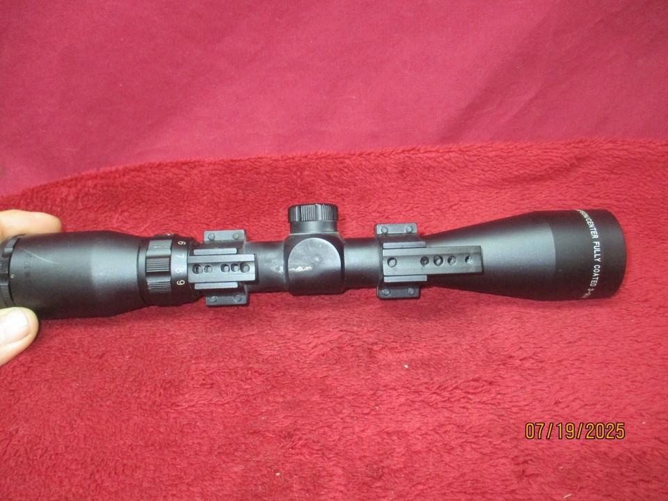 T/C Muzzle Loader Rifle Scope 3-9 X 40, w/1" Tube, Crosshairs/Thick ...