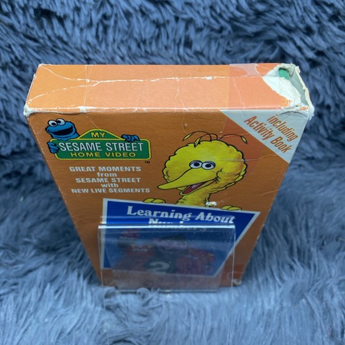 My Sesame Street Home Video Learning About Numbers VHS Tape 1986 ...