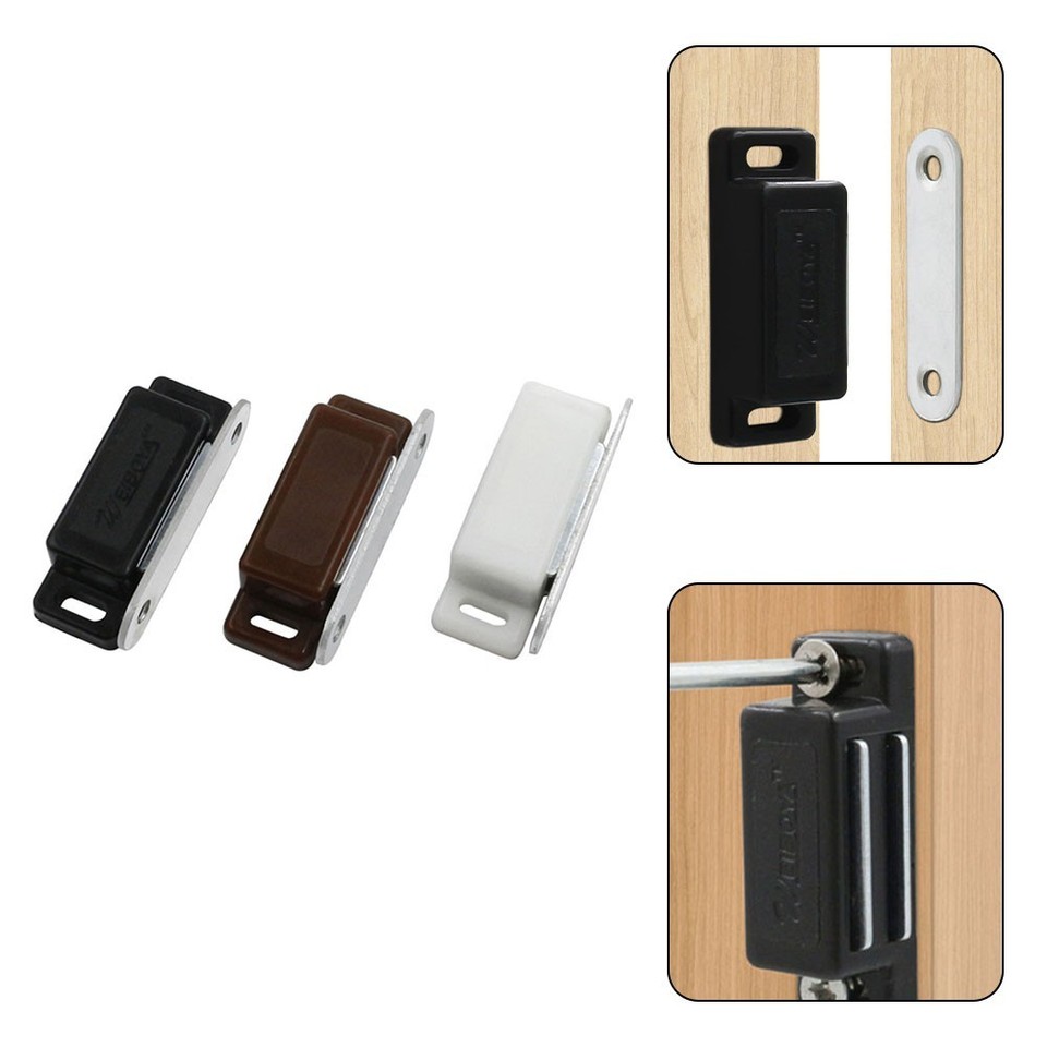 Door Suction Spare Parts White With Screws 45*15*14mm 4pcs Accessories ...