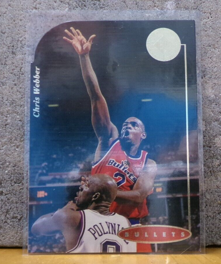 BASKETBALL CARD CHRIS WEBBER UPPER DECK CHAMPIONSHIP SERIES WASHINGTON ...