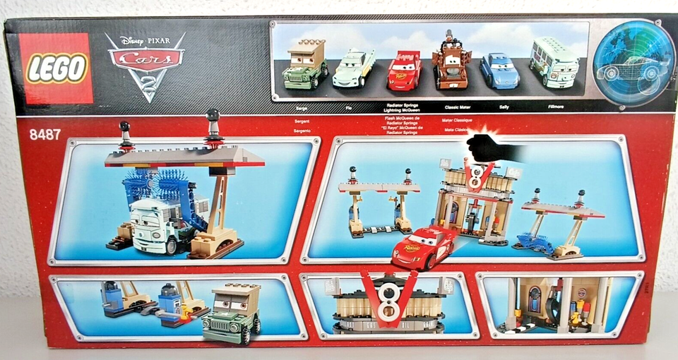 Lego 8487 Flo's V8 Café New & Sealed Cars 2 Disney Pixar 2011 | eBay