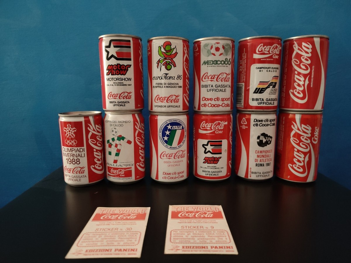 Storia Della Lattina Di Coca Cola Coca Cola Original Taste – 24