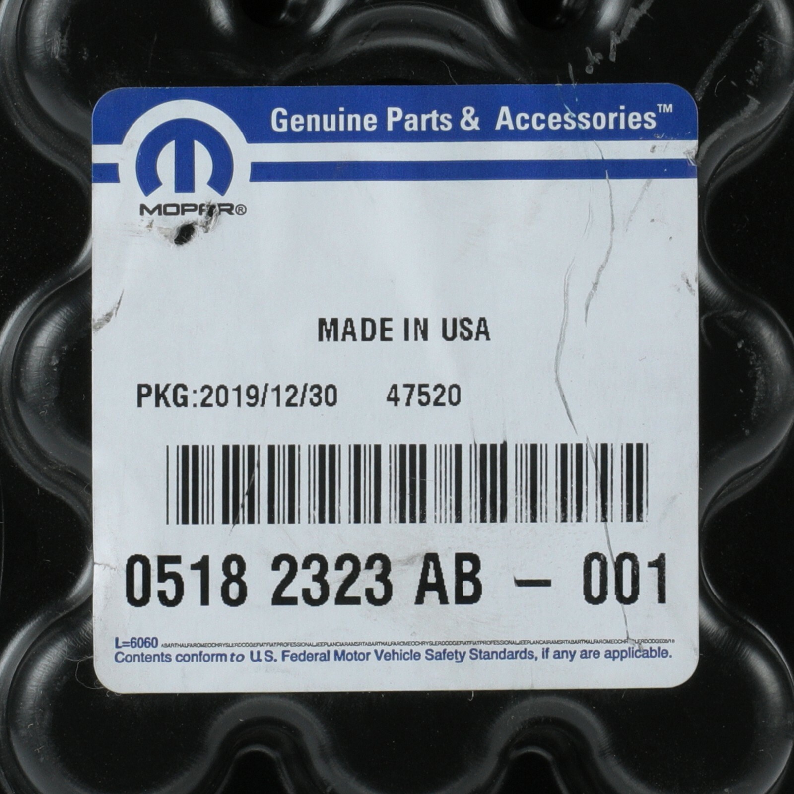 Bumper Impact Absorber Mopar 5182323AB for sale online | eBay
