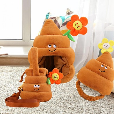 Poop Hat Lovely Cosplay Festival Funny Hat for Holiday Birthday ...