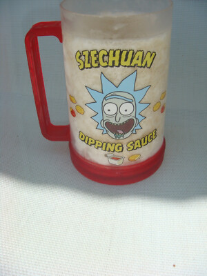 McDonalds Szechuan Sauce Rick and Morty Frozen Mug | eBay