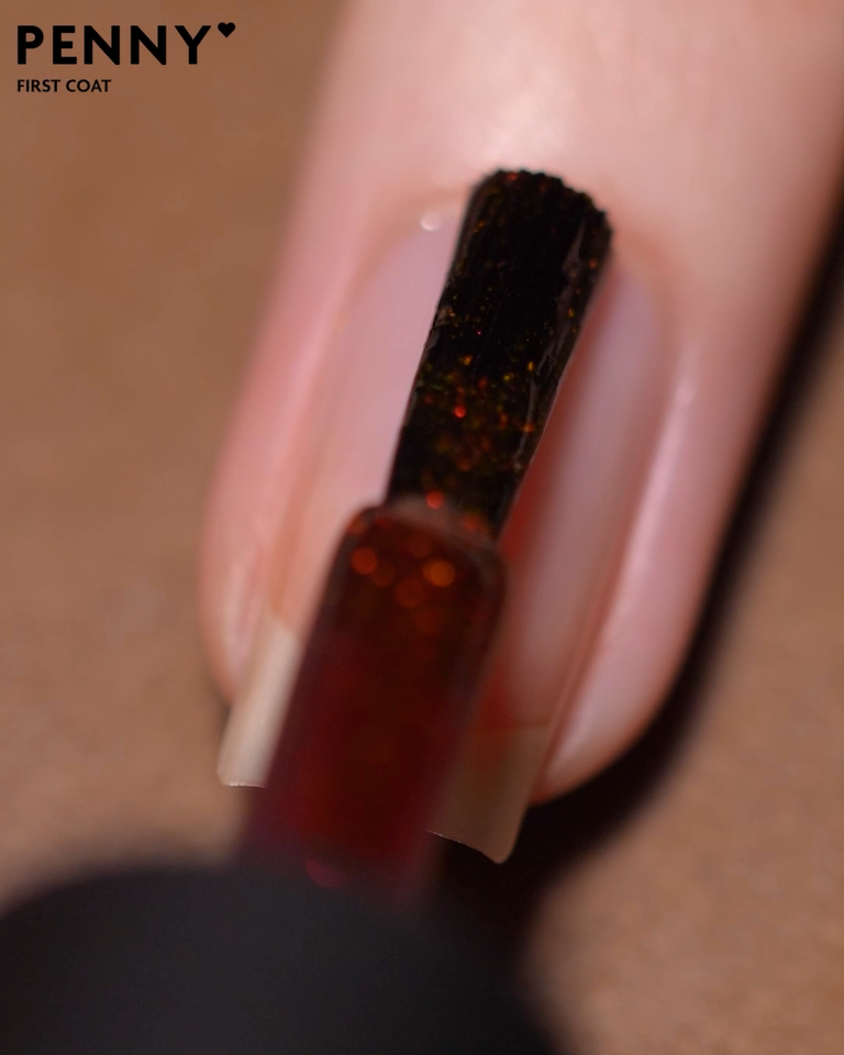 ILNP Penny - Red Copper Shimmer Nail Polish | eBay