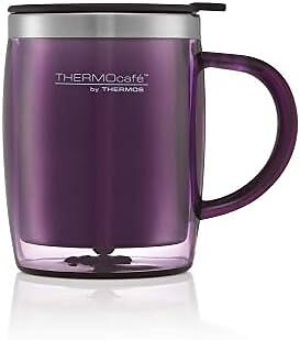 Thermos ThermoCafé Translucent Desk Mug, Purple, 450 ml | eBay UK