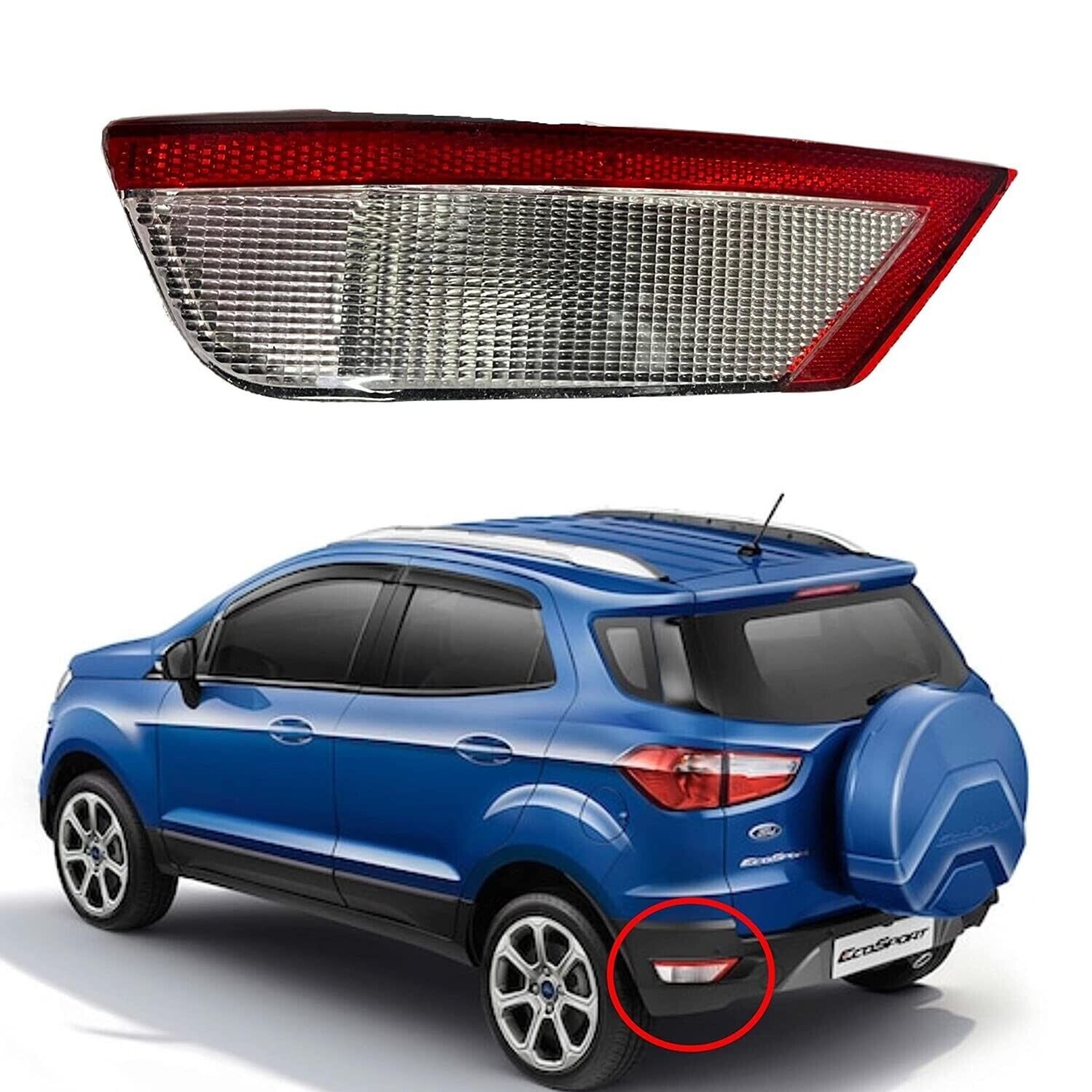 Fit For Ford Ecosport Car - Rear Bumper Light Left Passenger Side | eBay